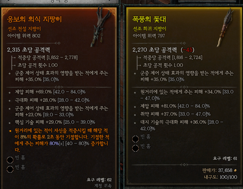 디아블로4 인벤 선조 지팡이 봐주세요 디아블로4 인벤 드루이드 게시판