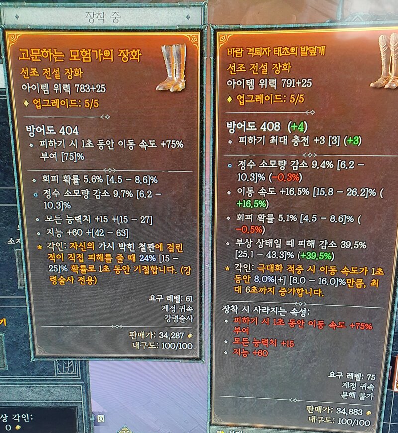 디아블로4 인벤 장화오른쪽이 더 쓸만하겠죠 디아블로4 인벤 강령술사 게시판