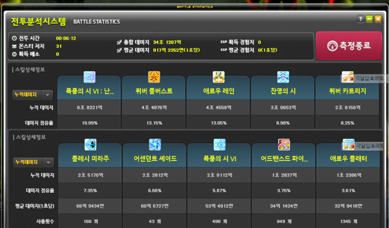 메이플스토리 인벤 보마 6차 6분 전분 메이플스토리 인벤 궁수 직업게시판