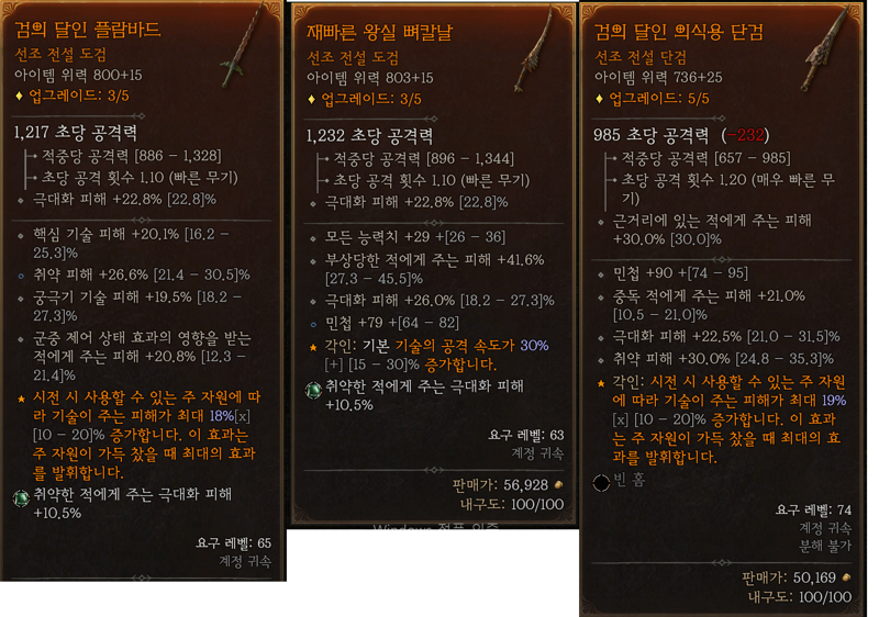 디아블로4 인벤 도린이 단검선택 조언좀요 ㅜㅜ 디아블로4 인벤 도적 게시판