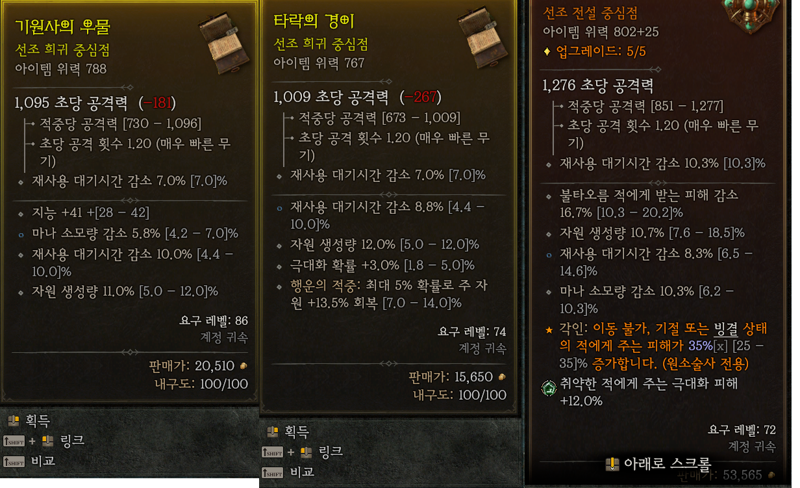 디아블로4 인벤 중심점 뭘로 쓰는게 나을까요 디아블로4 인벤 원소술사 게시판