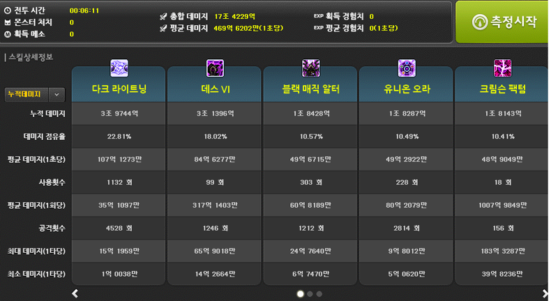메이플스토리 인벤 6분 40초 전분결과 메이플스토리 인벤 마법사 직업게시판