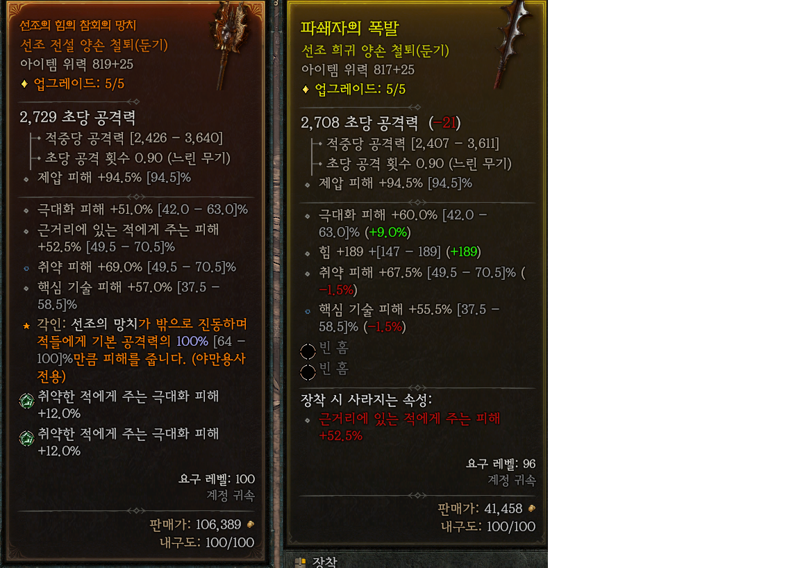 디아블로4 인벤 야만 둔기 종결가능할까요 디아블로4 득템자랑 게시판
