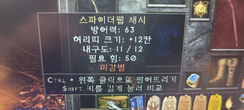 99렙 사신소서 이번시즌 첫 스웹벨ㅋㅋㅋ 디아블로2 득템and자랑 게시판 디아블로2 인벤