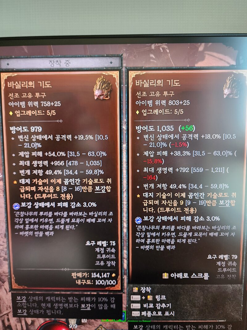 디아블로4 인벤 투구 골라주세요ㅠㅠ 형님들 디아블로4 인벤 드루이드 게시판