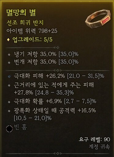 디아블로4 인벤 선망 반지 뭐 써야하나요 디아블로4 인벤 자유 게시판