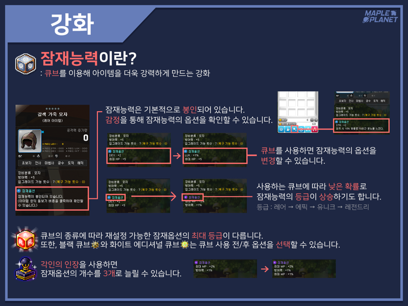 메이플스토리 인벤 메린이를 위한 메이플 백과사전 강화 메이플스토리 인벤 팁과노하우 게시판