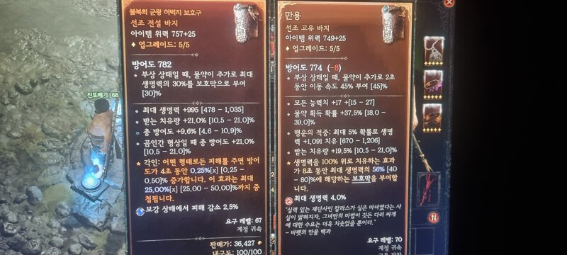 디아블로4 인벤 바지 둘중 하나 골라주세요 디아블로4 인벤 드루이드 게시판