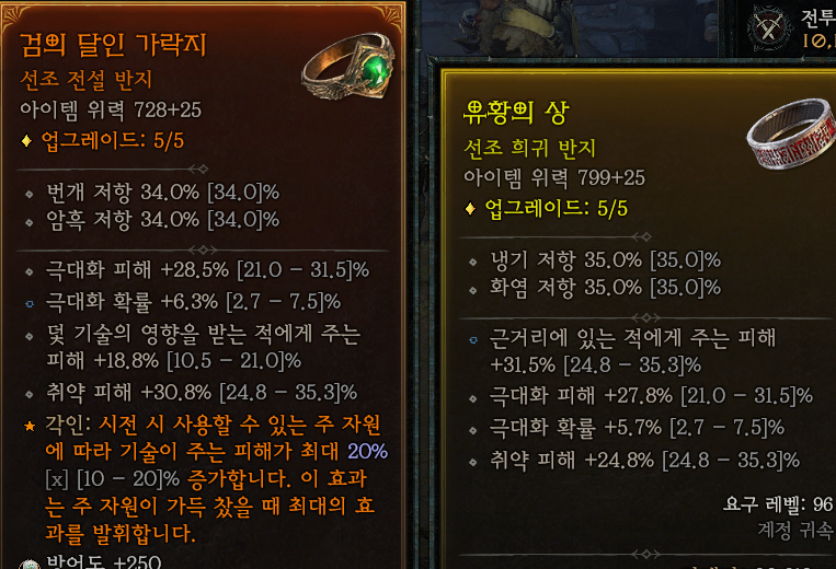 디아블로4 인벤 반지 한번만봐주세요 디아블로4 인벤 도적 게시판