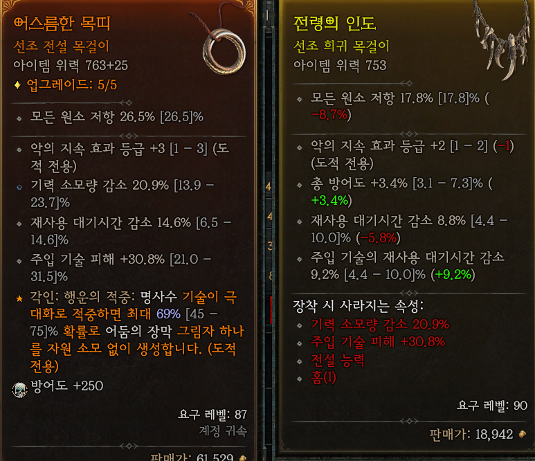 디아블로4 인벤 꿰사 종결목먹었는데 바꿀만한가요 디아블로4 인벤 도적 게시판