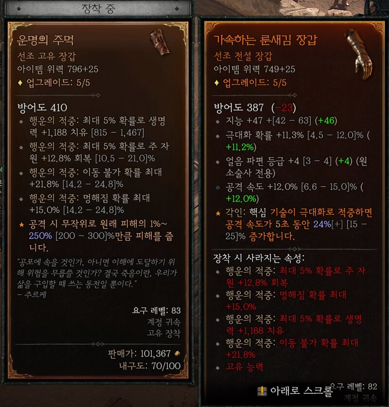 디아블로4 인벤 운명의 주먹사용하는건가요 디아블로4 인벤 원소술사 게시판