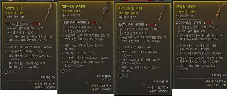 디아블로4 인벤 나눔 곰드루 지팡이 몇개 나눔합니다 디아블로4 인벤 드루이드 게시판