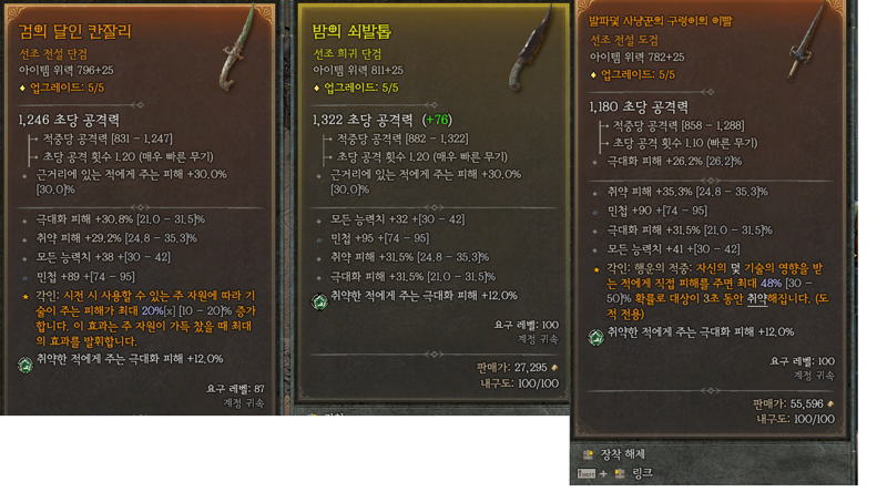 디아블로4 인벤 쌍단검 Vs 도검and단검 형님들 의견 부탁드립니다 디아블로4 인벤 도적 게시판
