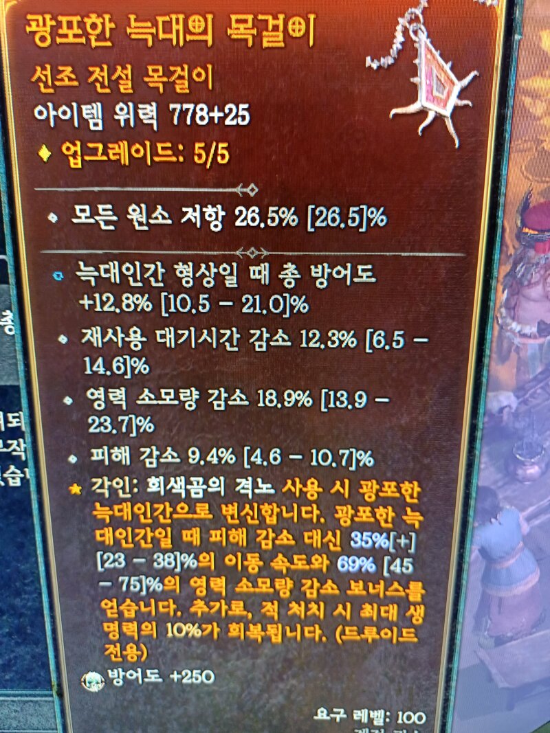 디아블로4 인벤 목걸이 옵션 추천좀 해주세요 디아블로4 인벤 드루이드 게시판