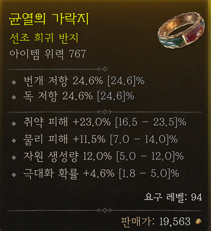 디아블로4 인벤 반지 감정 의뢰 디아블로4 득템자랑 게시판