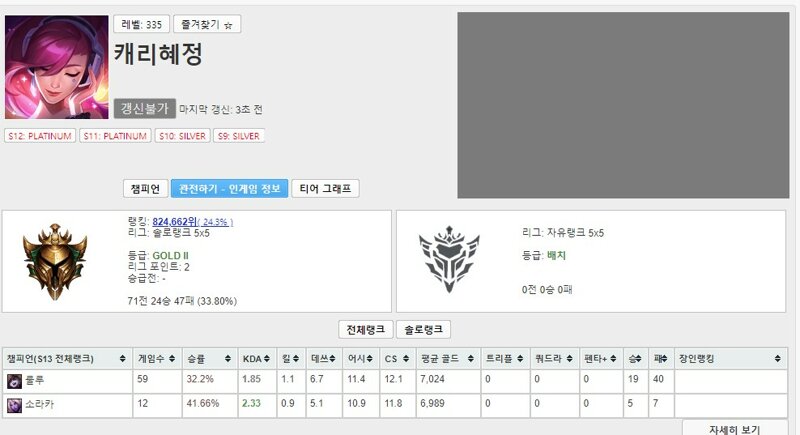 리그오브레전드 인벤 혜지 박제 Lol 서포터 게시판