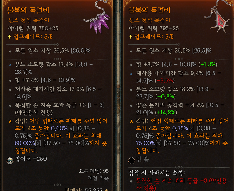 디아블로4 인벤 양손 둔기 공격력 유효 옵션인가요 디아블로4 인벤 야만용사 게시판