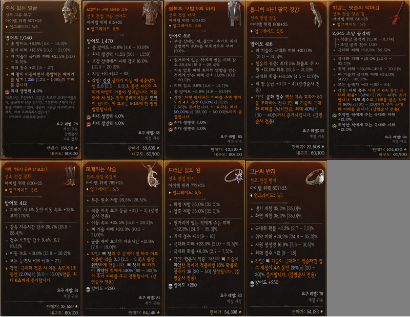 디아블로4 인벤 뼈창강령 전체 세팅좀 봐주세요 디아블로4 인벤 강령술사 게시판