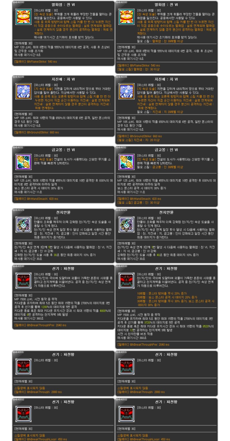 메이플스토리 인벤 호영 변경안5차 강화 추가 메이플스토리 인벤 도적 직업게시판