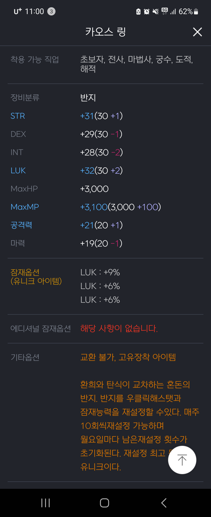 메이플스토리 인벤 복귀하려는데 쓸만한 템 있는지 봐주실 분 메이플스토리 인벤 도적 직업게시판