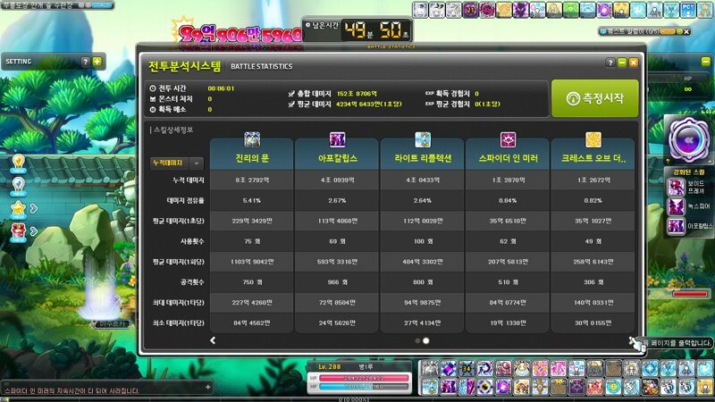 메이플스토리 인벤 루미너스 5차 Vs 5차6차 풀강 메이플스토리 인벤 마법사 직업게시판