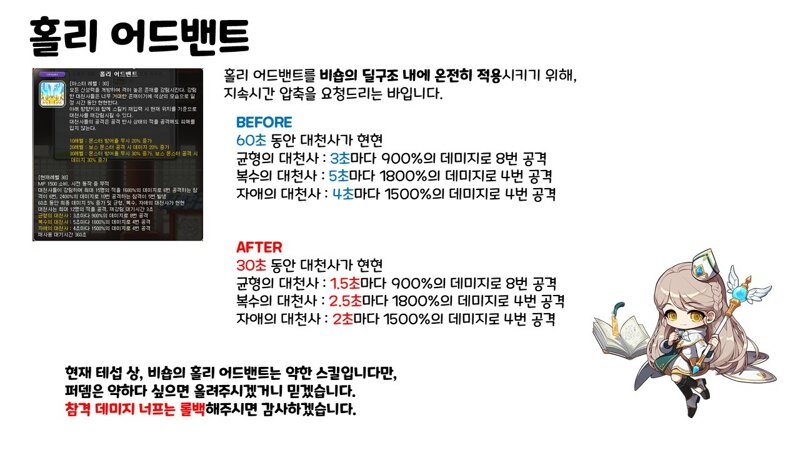 메이플스토리 인벤 테섭 많은 문의 바랍니다 메이플스토리 인벤 마법사 직업게시판