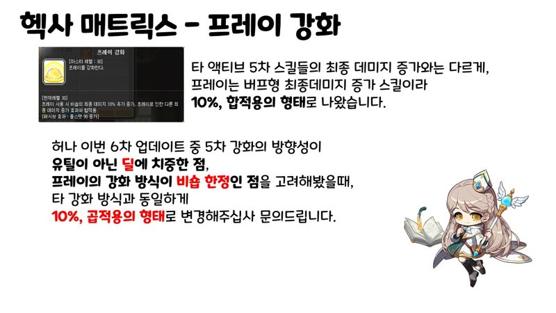 메이플스토리 인벤 D 3 비숍 개선에 많은 관심 바랍니다 메이플스토리 인벤 마법사 직업게시판