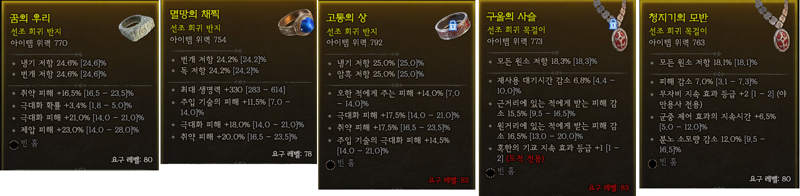 디아블로4 인벤 70 80 레벨 쓸만한 야만 도적 바바 로그 아이템 팝니다 디아블로4 득템자랑 게시판