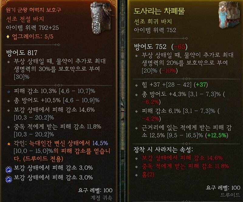 디아블로4 인벤 방어구 질문 드립니다 디아블로4 인벤 드루이드 게시판