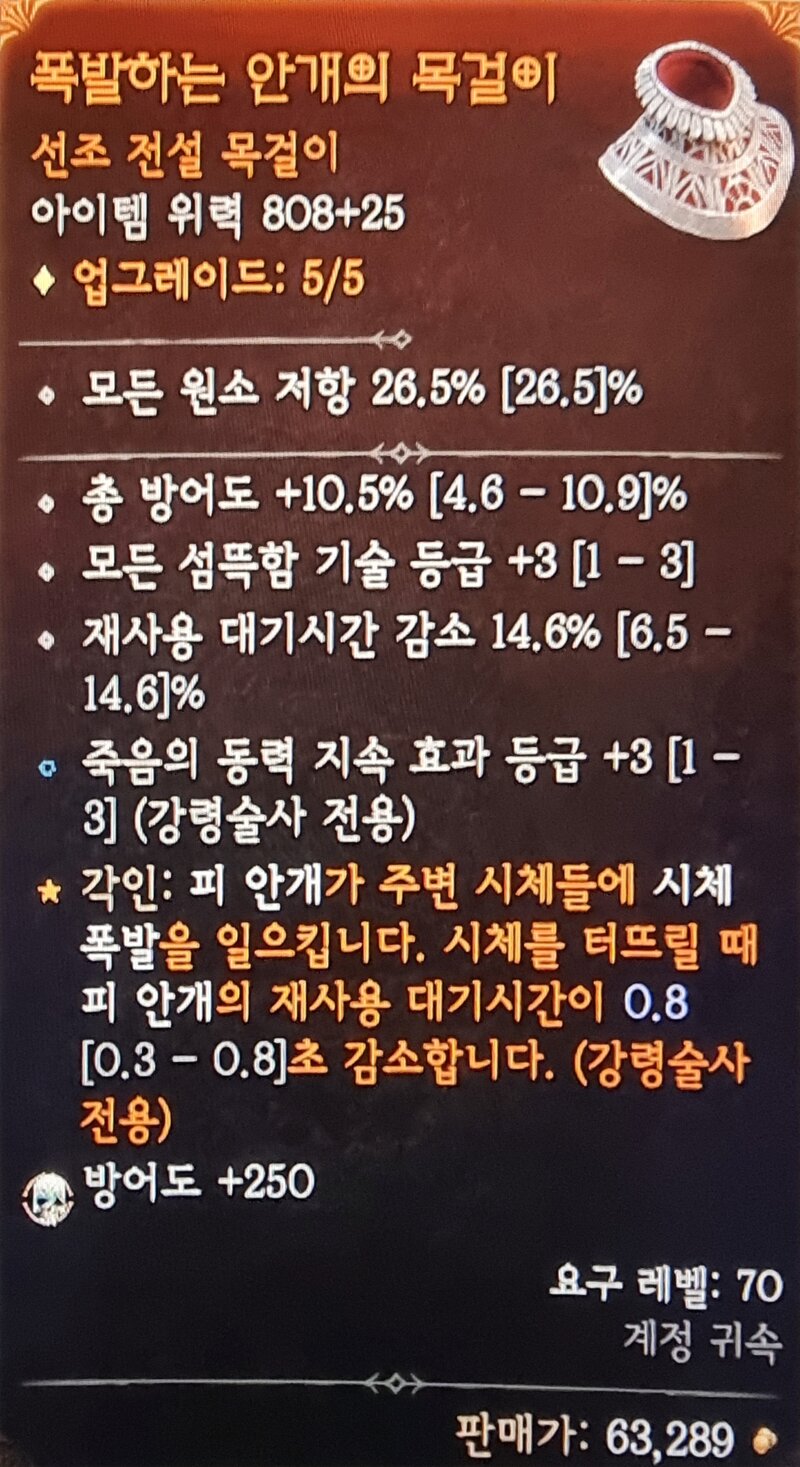 디아블로4 인벤 염산네크 템 문의 부탁드려요 디아블로4 인벤 강령술사 게시판