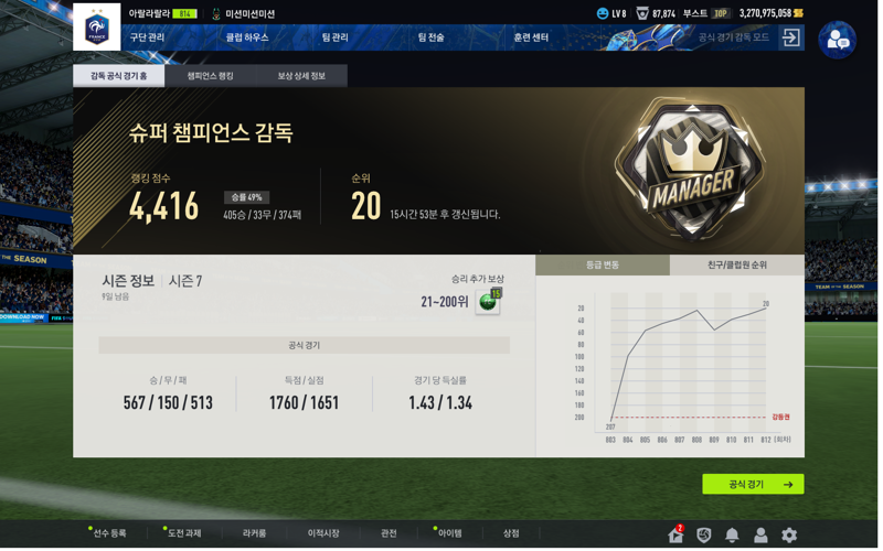 Fc 온라인 인벤 처음으로 슈챔 찍먹 Fc 온라인 인벤 감독모드 게시판