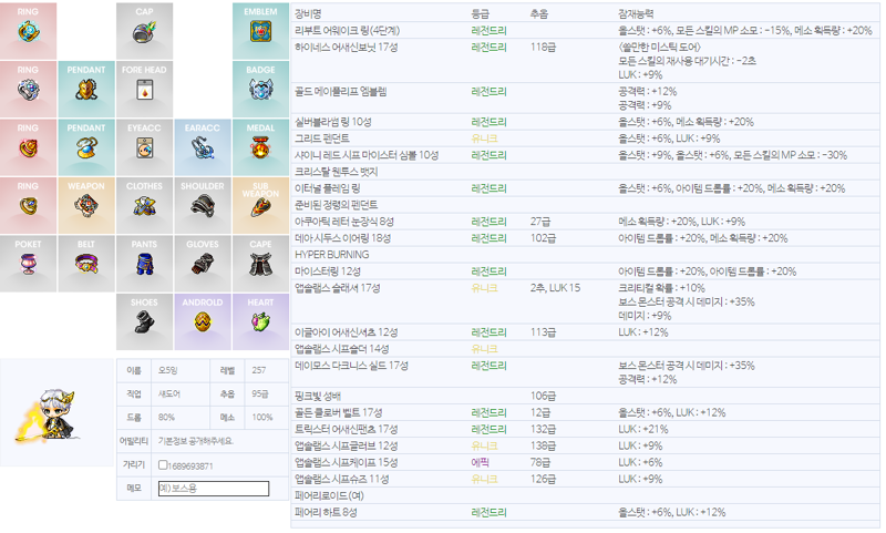 메이플스토리 인벤 스펙 방향성 추천좀 해주실 수 있나요 메이플스토리 인벤 리부트 게시판