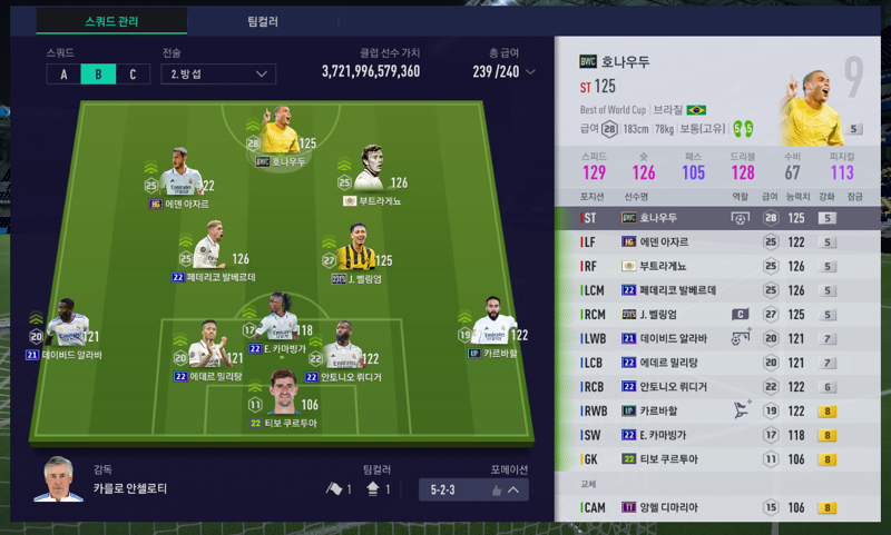 Fc 온라인 인벤 고수님들 레알마드리드 평가 조언 부탁드립니다 Fc 온라인 인벤 팀전술 평가 상담 게시판