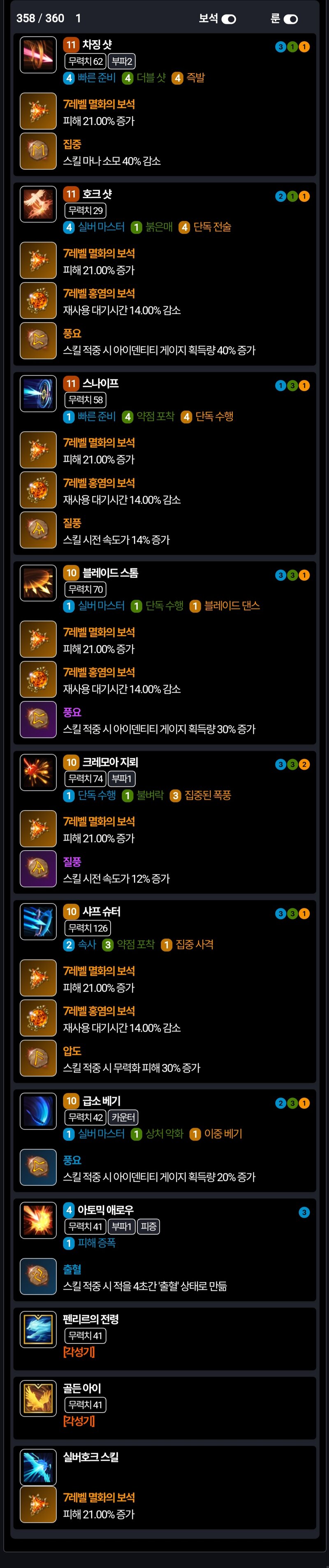 로스트아크 인벤 슈모익 치신 죽습 스킬트리 질문있습니다 로스트아크 인벤 호크아이 게시판