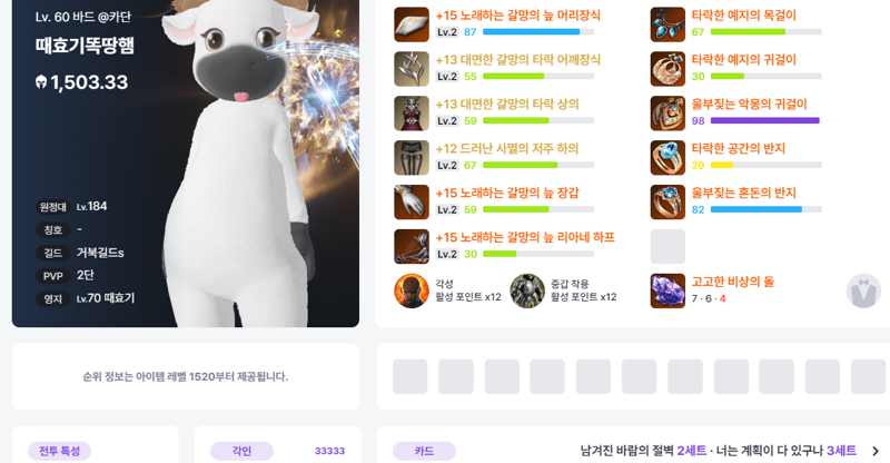 로스트아크 인벤 보석 없이 플레이하는 길드 박제 로스트아크 인벤 서버 사건사고 게시판