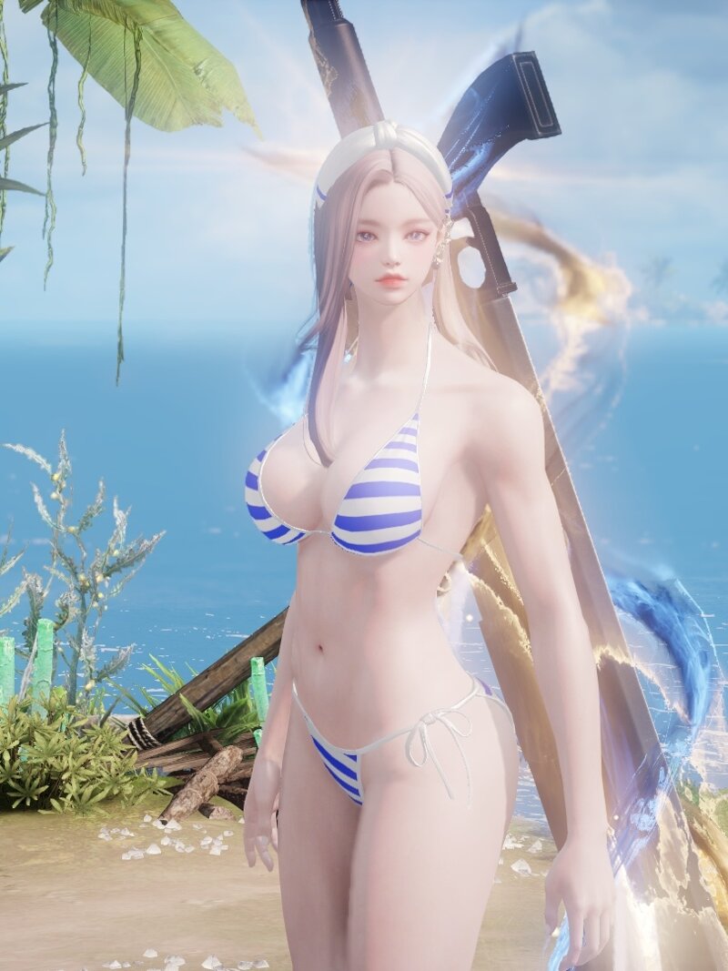 로스트아크 커마자랑 염색코드질문ok 전 직업 여름시즌 커마수영복 Vortex Gaming