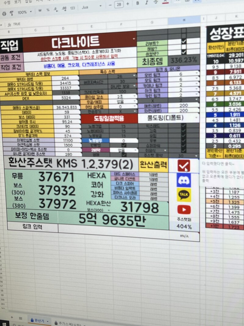 메이플스토리 인벤 닼나형님들 혹시 이정도면 노말진힐라 도전해볼만한가요 메이플스토리 인벤 전사 직업게시판