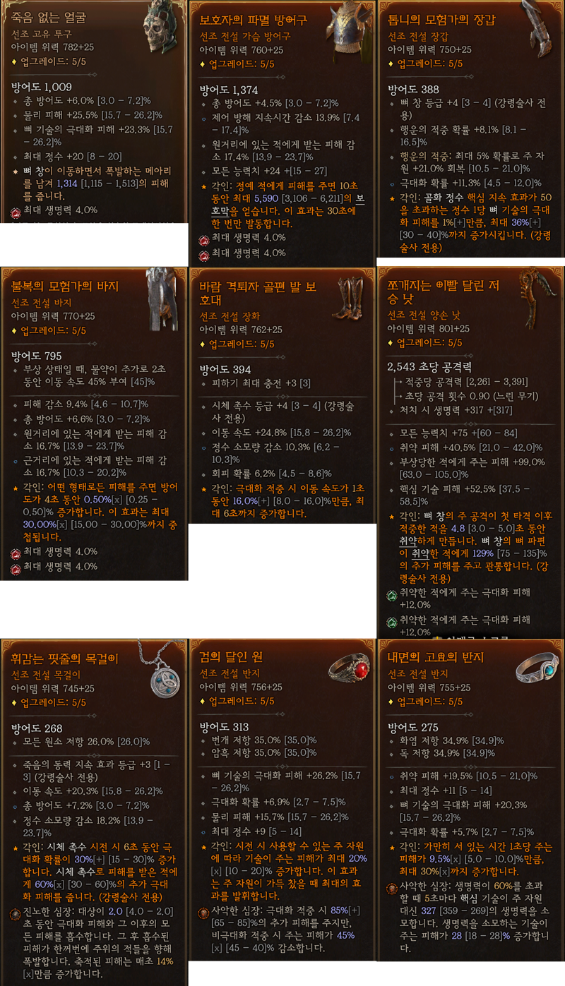 디아블로4 인벤 뼈창 시즌1 우버 릴리트 클리어 및 세팅 디아블로4 인벤 강령술사 게시판