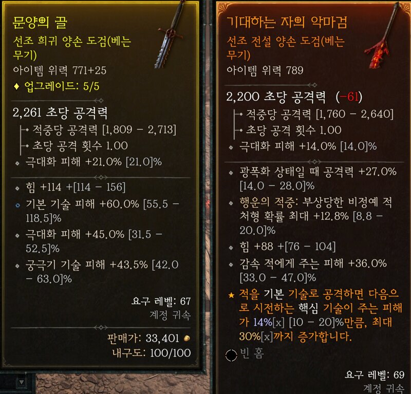 디아블로4 인벤 무기 좀 골라주세요 디아블로4 인벤 야만용사 게시판