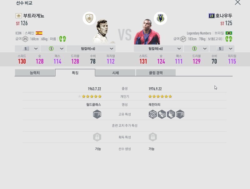 피파 온라인4 인벤 레알 투표 부트라게뇨 아이콘 Vs 호나우두 Ln 누가 좋아요 피파 온라인4 인벤 선수