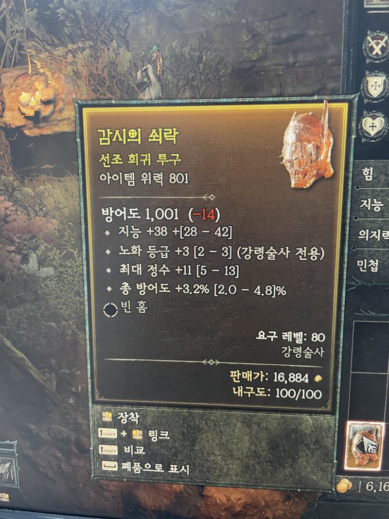 디아블로4 인벤 투구 나왔는데 이거 쓰나요 디아블로4 인벤 강령술사 게시판