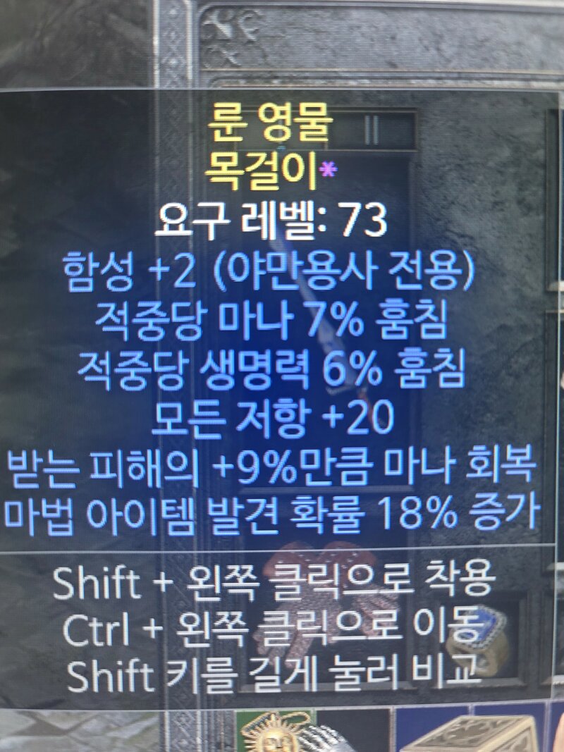 선배님들 아뮬좀 봐주세요 디아블로2 자유 게시판 디아블로2 인벤