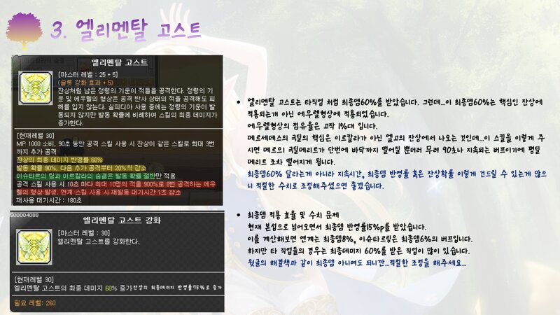 메이플스토리 인벤 개선안ppt Ver2만들로 가야겠다 메이플스토리 인벤 궁수 직업게시판