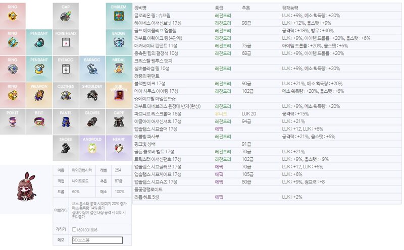 메이플스토리 인벤 스펙업 방향성좀 조언해주실분 메이플스토리 인벤 리부트 게시판