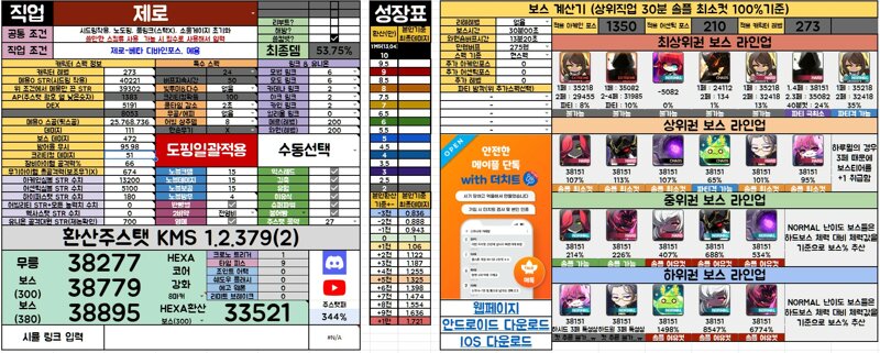 메이플스토리 인벤 하드 듄켈 기록용 메이플스토리 인벤 전사 직업게시판