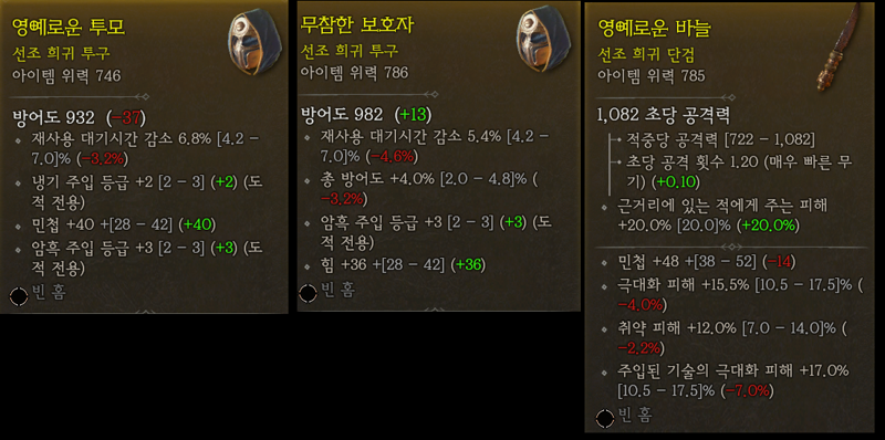 디아블로4 인벤 유효옵 장비들 팔릴지나 시세 궁금해요 디아블로4 득템자랑 게시판