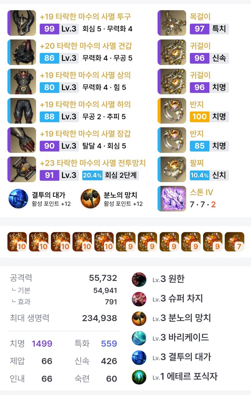 로스트아크 인벤 치적 땜시 악세 엎었습니다 로스트아크 인벤 디스트로이어 게시판