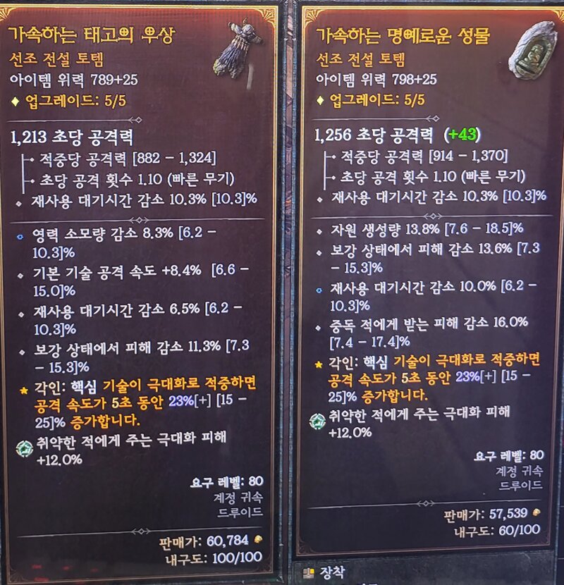 디아블로4 인벤 토템 둘다 못쓰나요 ㅜㅜ 디아블로4 인벤 드루이드 게시판
