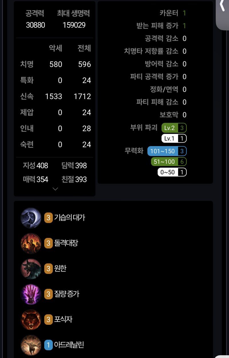 로스트아크 인벤 드디어 포식 세팅 했어요 로스트아크 인벤 슬레이어 게시판
