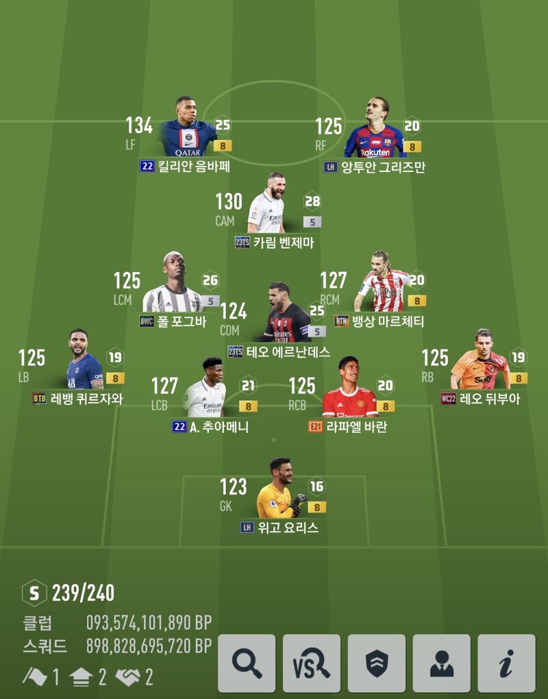 Fc 온라인 인벤 프국 스쿼드 조언 부탁드립니다 Fc 온라인 인벤 감독모드 게시판